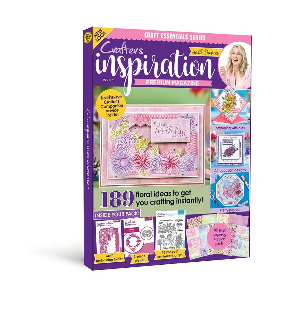 Crafter's Companion Crafter's Inspiration Magazine & Kit #11 – Craftworld
