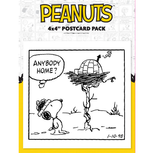 Peanuts 4''x 4'' Postcard Pack Peanuts Winter | Winter Break – Craftworld